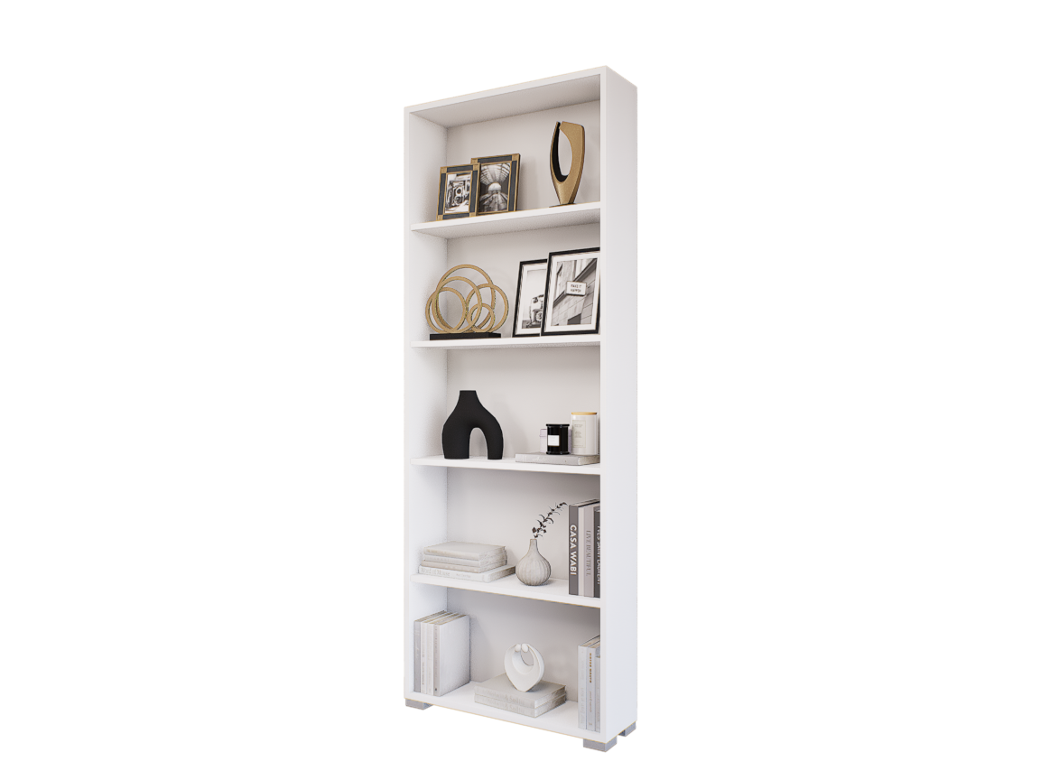 Linea Könyvespolc (Fehér) modern - Homezon.hu